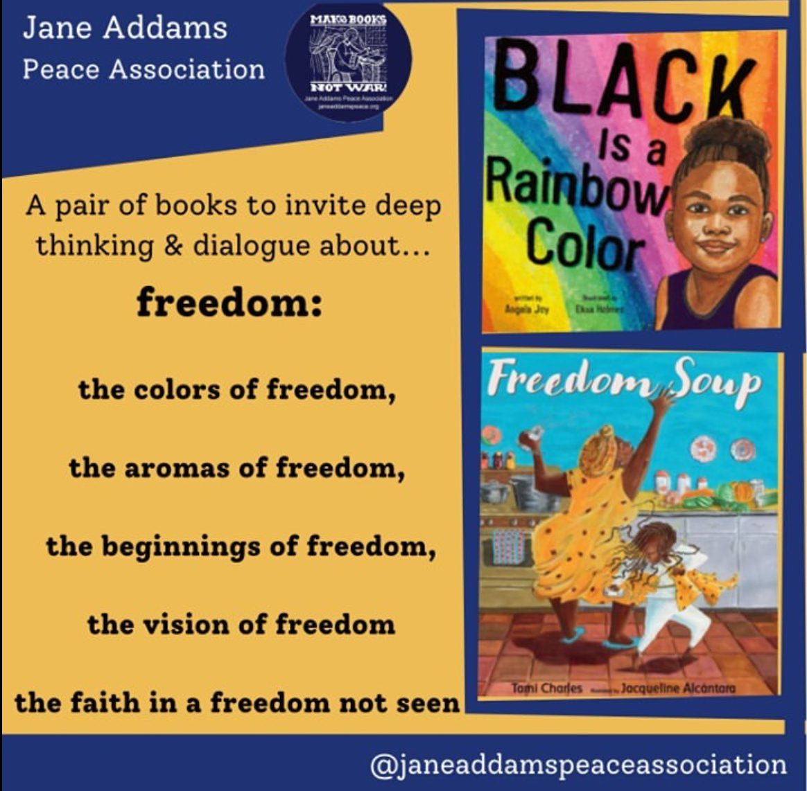 Summer Freedom Reading! - Jane Addams Peace Association